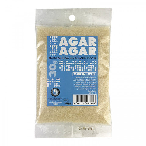 Spiral Foods Agar Agar Flakes 30g – Bundlfresh
