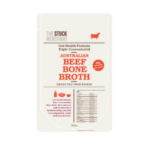 The Stock Merchant Gut Health Beef Bone Broth 500g – Bundlfresh