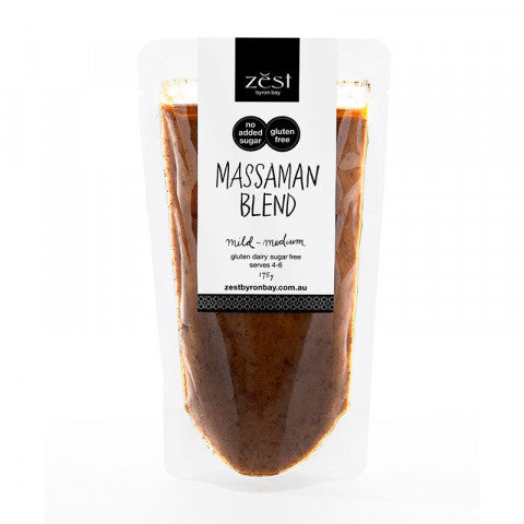Zest Byron Bay Massaman Curry Blend 175g – Bundlfresh