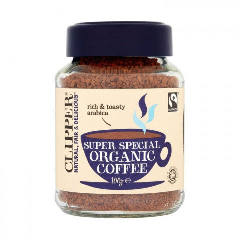 Clipper Coffee Instant Super Special Medium Roast 100g – Bundlfresh