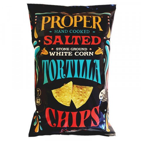 Proper Crisps Tortilla Chips Salted 170g – Bundlfresh
