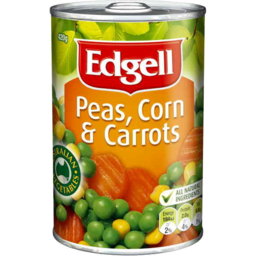 Edgel Peas, Corn & Carrots 420G – Bundlfresh