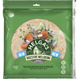 Helga Traditional Wholemeal Wraps 8 Pack 508G – Bundlfresh